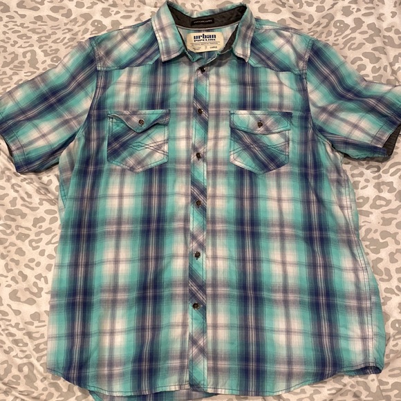 urban pipeline | Shirts | Mens Urban Pipeline Short Sleeve Shirt | Poshmark